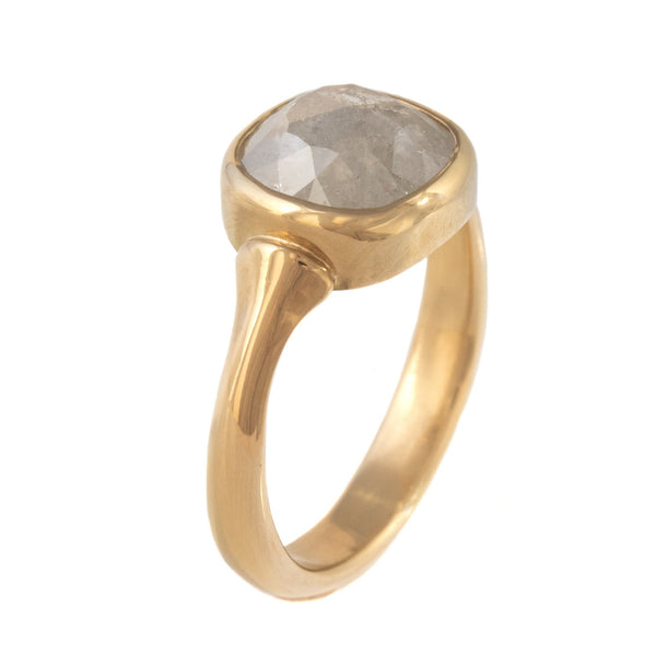 Rose Cut Diamond Ring – Caleb Meyer Studio