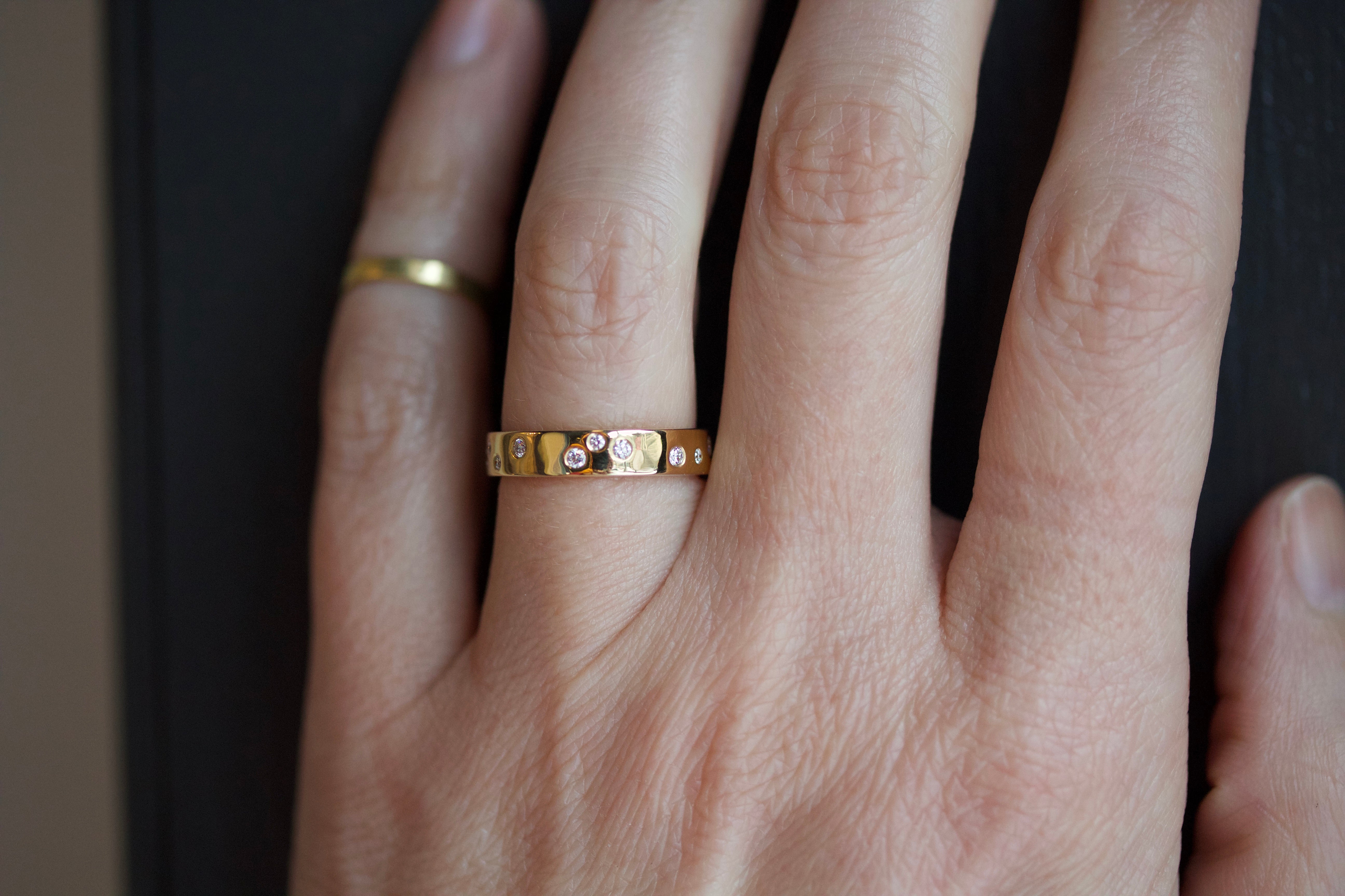 Starlight Wedding Ring – Caleb Meyer Studio