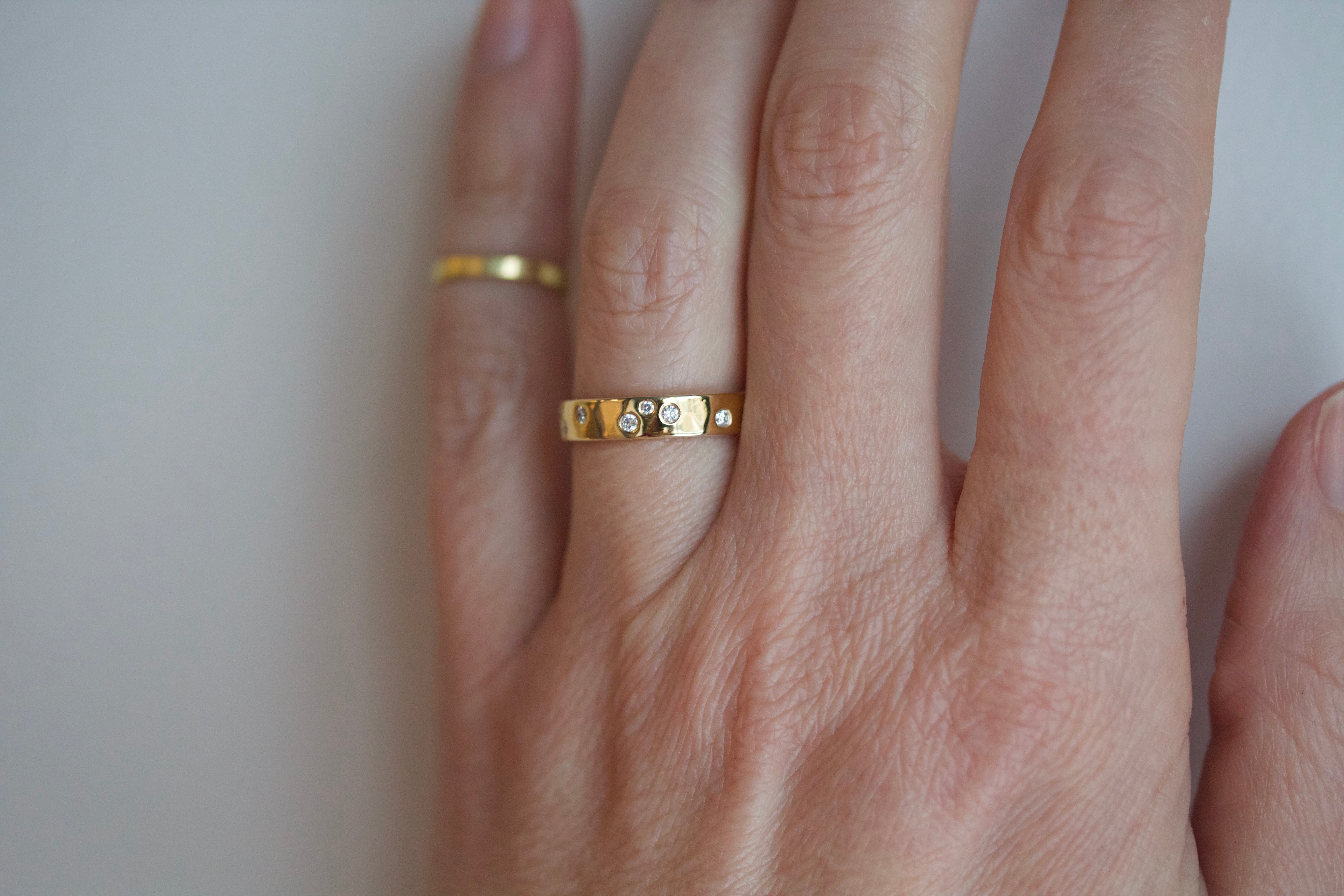 Starlight Wedding Ring – Caleb Meyer Studio